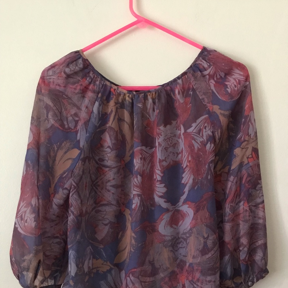 Princess Vera Wang Sheer Top - Gem